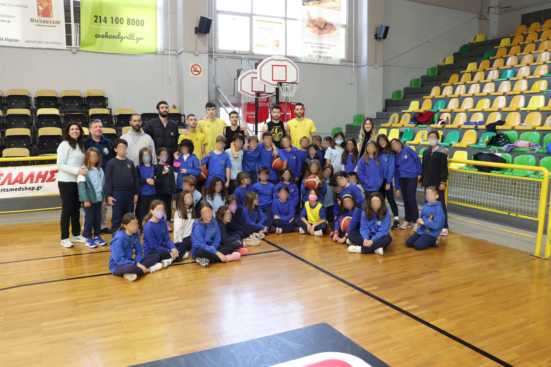 ΔΗΜΟΤΙΚΟ: ΕΠΙΣΚΕΨΗ ΣΤΟΝ Γ.Σ. ΑΜΑΡΟΥΣΙΟΥ